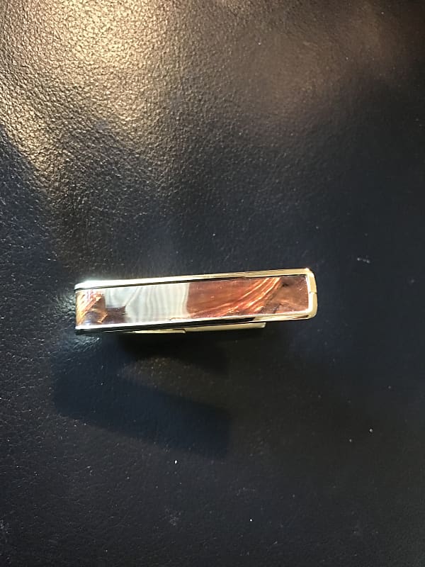 Gold chrome with Root beer colored inlay. | Reverb