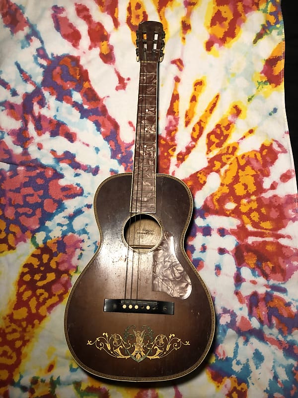 Slingerland May Bell Parlor Guitar 1930s | Reverb