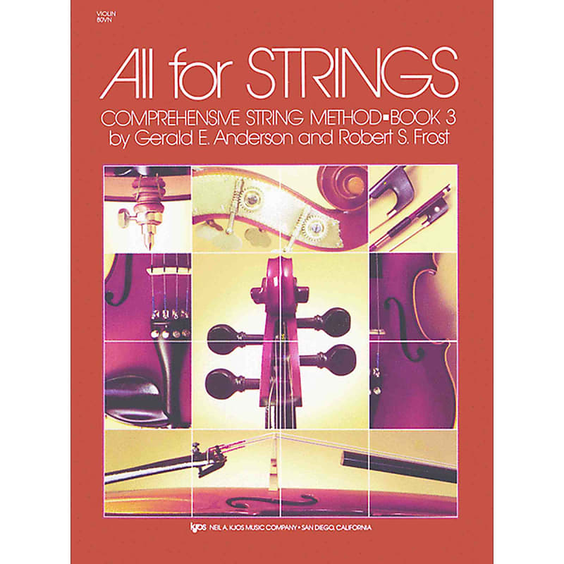 All For Strings Book 3 - Violin | Reverb