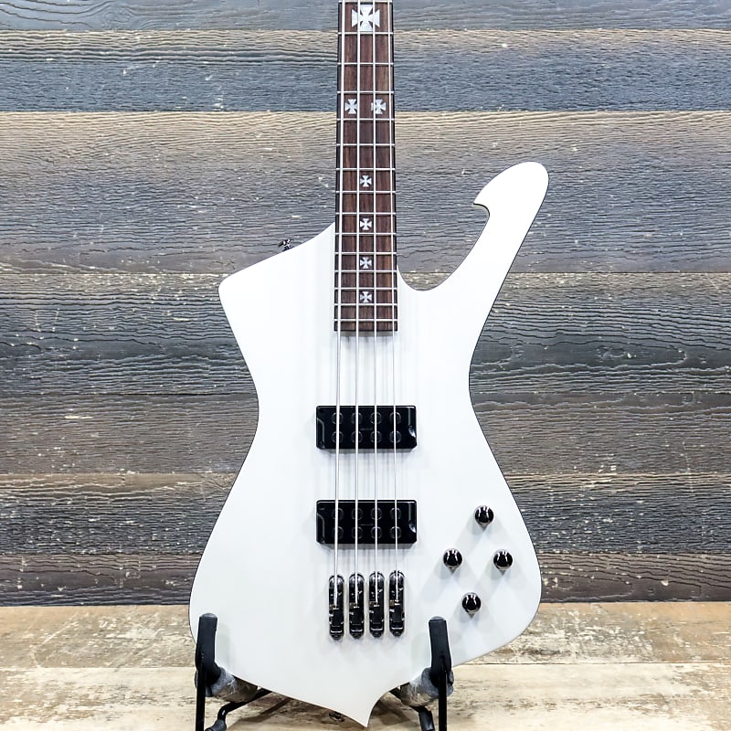 Ibanez SDB3 Sharlee D'Angelo Signature Model Pearl | Reverb France