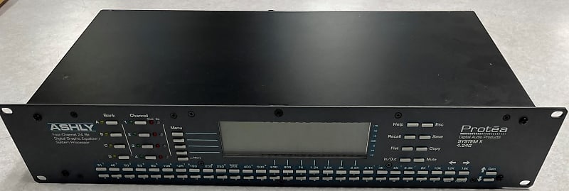 Ashly Protea System II 4.24G 4 Channel Digital Equalizer | Reverb