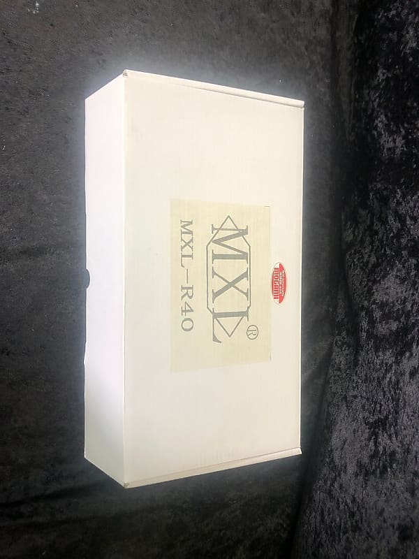 MXL R40 MXL CONDENSOR MIC W SHOCK MOUNT Studio Condenser | Reverb