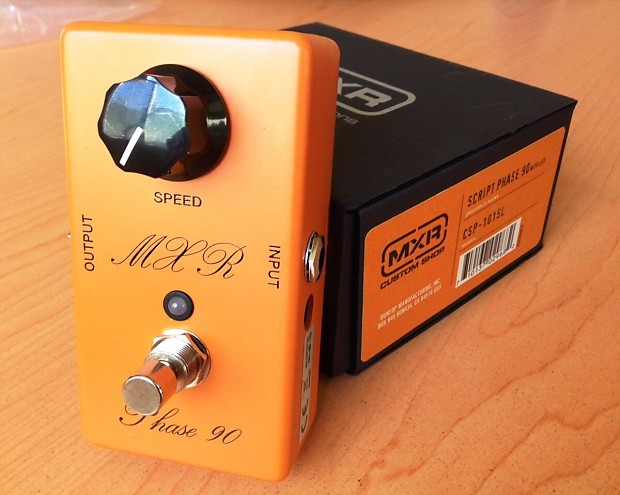 MXR Custom Shop Script Phase 90 2015 Orange | Reverb