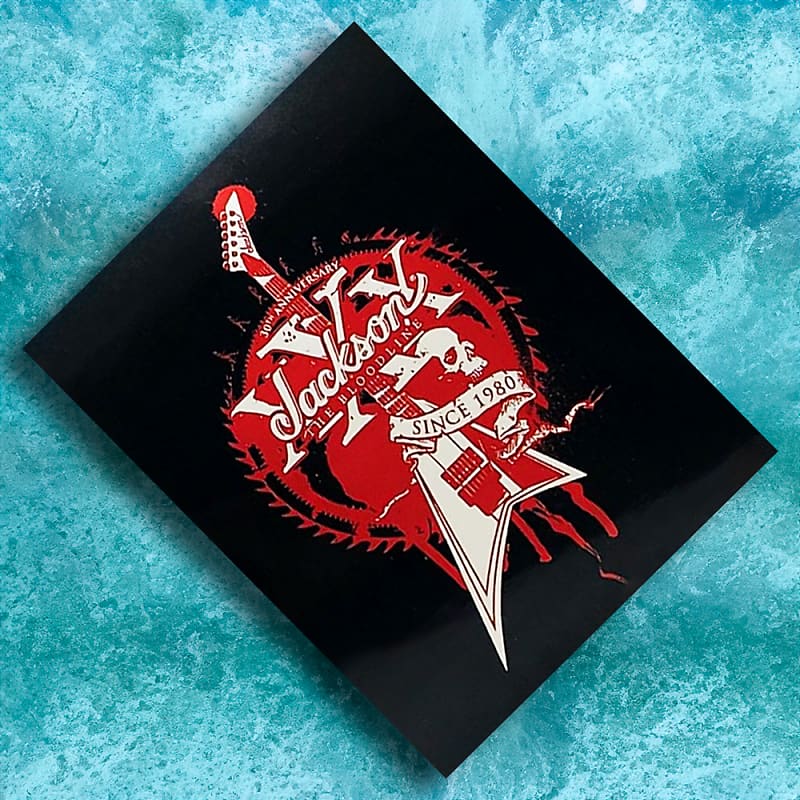 JACKSON GUITARS STICKER "THE BLOODLINE" INSANELY RARE LIMITED | Reverb