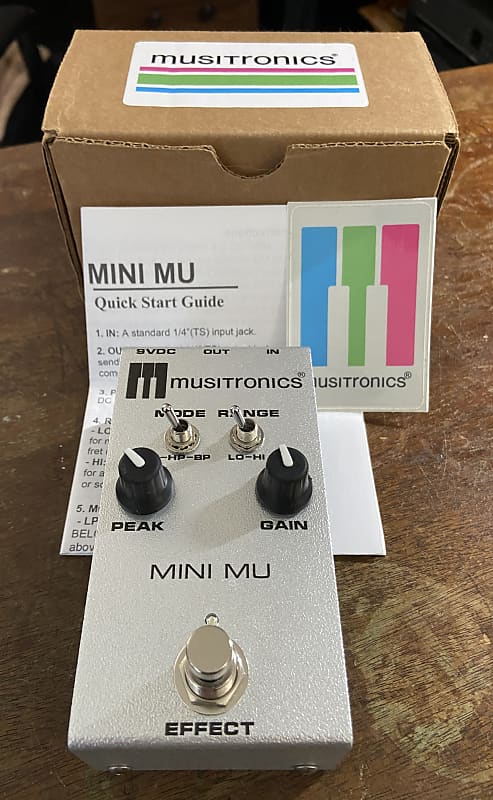 Musitronics Mini Mu 2023 - Metallic | Reverb