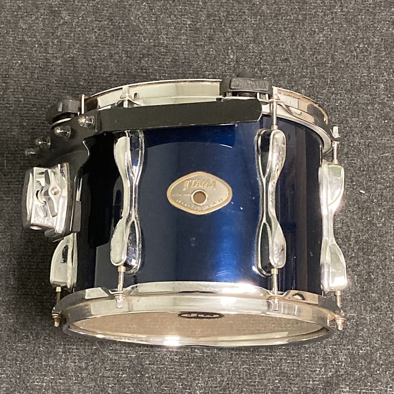 Tama Rockstar 10x8 Rack Tom Drum 2000s - Midnight Blue | Reverb