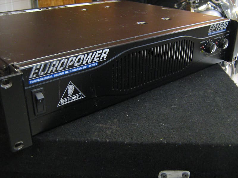 Behringer Europower EP1500 Power Amplifier | Reverb