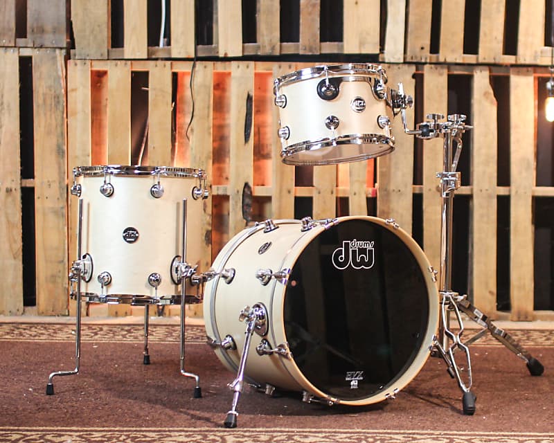 DW Performance Satin Natural Bop Drum Set - 14x18,8x12,14x14 | Reverb