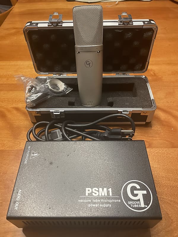 Groove Tubes GT67 Valve Condenser Microphone with PSM1 Power | Reverb