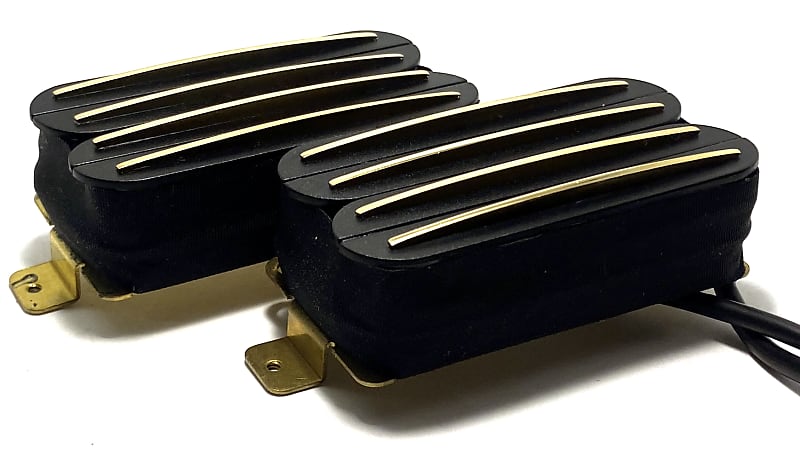 Dragonfire Quad Rails Humbucker Set ~ Bridge + Neck Super Hot | Reverb
