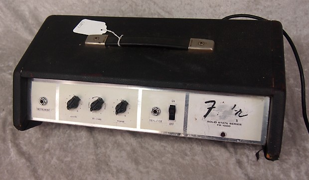 Fender FR1000 FR 1000 solid state reverb unit Vintage! | Reverb
