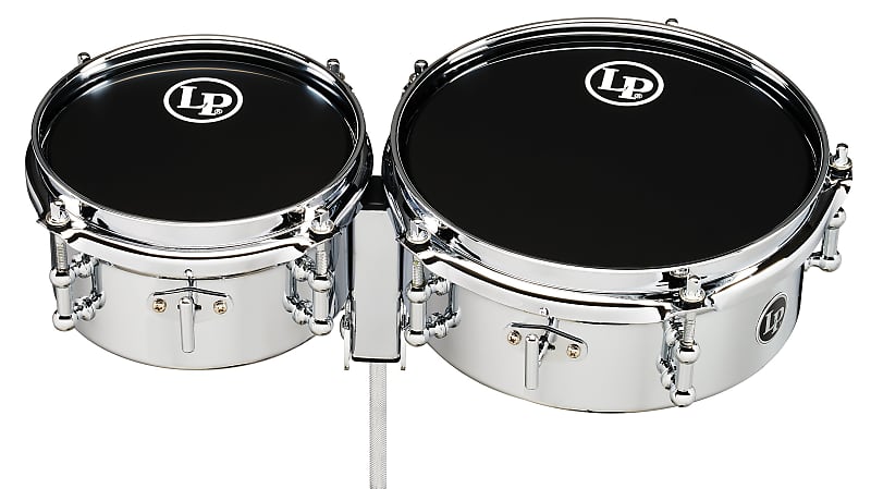Latin Percussion LP845-K Mini Timbale Set - 6" & 8" Steel | Reverb