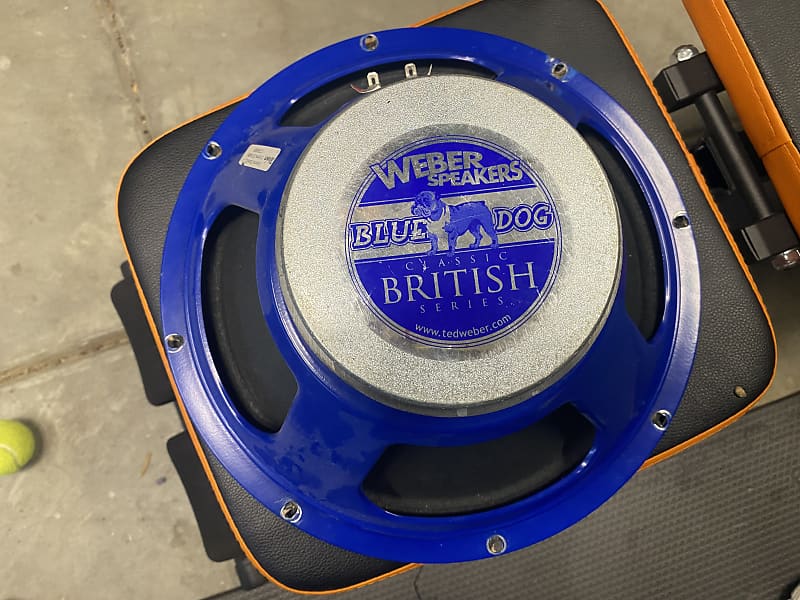 Weber Blue Dog Ceramic 8 Ohm 50 Watt - Blue | Reverb