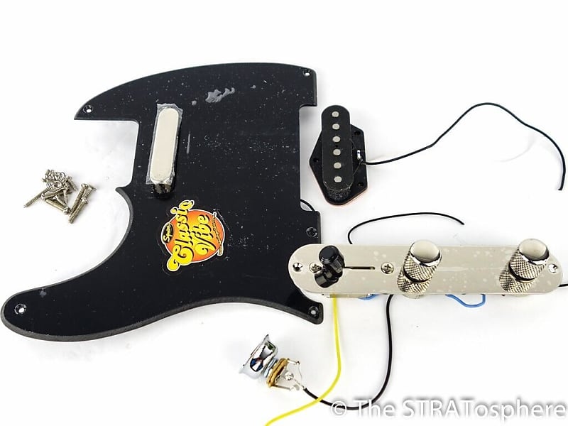 LEFTY Fender Squier Classic Vibe 50s Tele LOADED PICKGUARD | Reverb