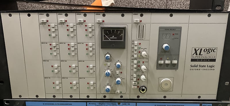 Solid State Logic X rack 24 channel sunming and G comp 2012 | Reverb