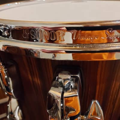 Sonor Vintage Series Rosewood Double Bass Drumset Drums | Reverb