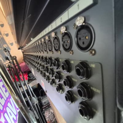 Soundtracs Solo 8 analog console mixer meter bridge 90s | Reverb