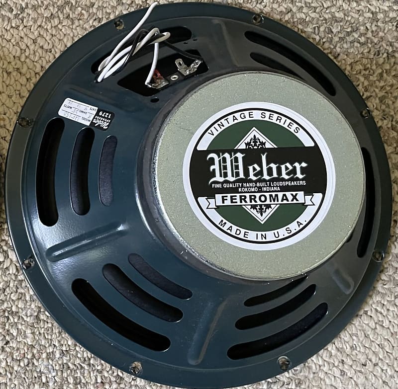 Weber 12F150, 25 Watts, 8 Ohms Speaker | Reverb