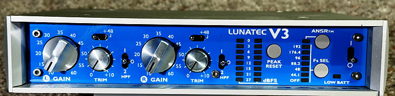 Grace Design Lunatec V3 - 2 Channel Mic Preamp and A/D | Reverb