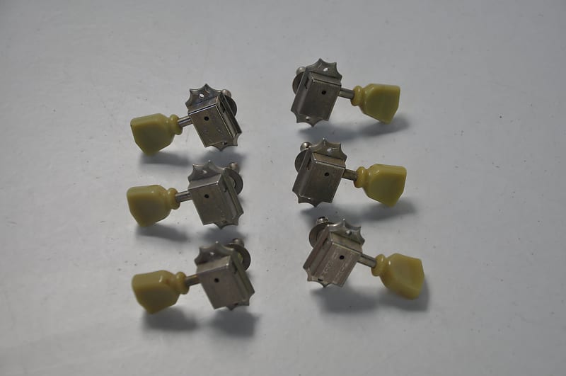 Vintage Gibson Deluxe ~TUNERS~ Made in Germany Tuning Pegs | Reverb