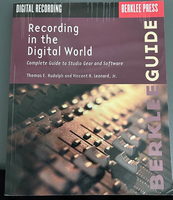 Recording in the Digital World Digital Recording Berklee | Reverb