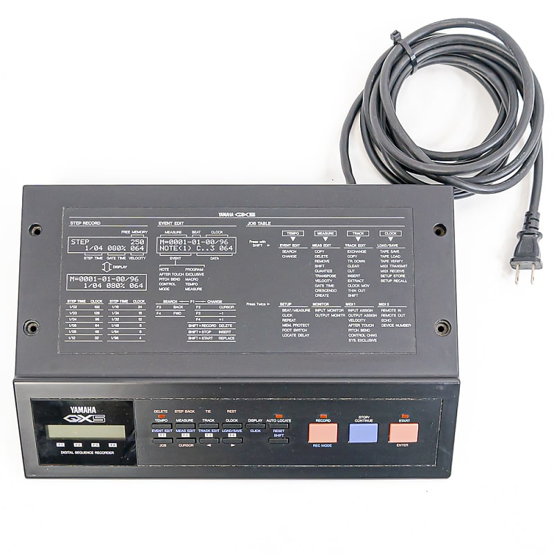 Yamaha QX5 Digital Sequence Recorder - Vintage | Reverb Canada