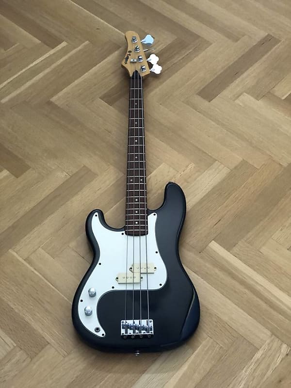 Lotus P-Bass - Black - Precision Bass - Left Handed Lefty - | Reverb