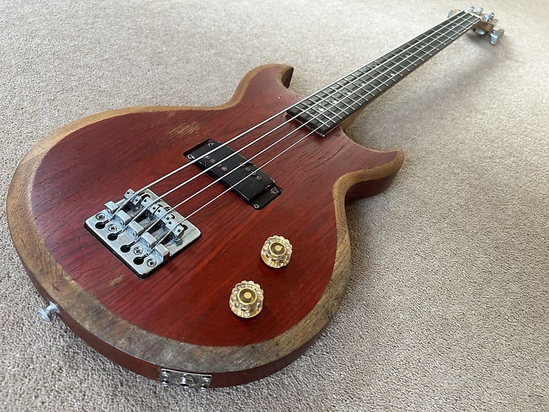 Aria Pro II Cardinal series 1980s - Custom body bass guitar | Reverb