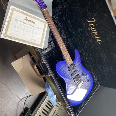 ICONIC Evolution T 2019 - Blueberry Burst Tele telecaster | Reverb