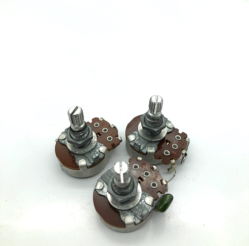 Lot of 3 J. Noble 250K Pots 19?? | Reverb