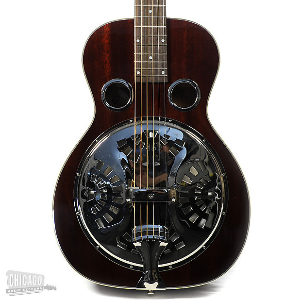 Guild R-33E Mahogany Square Neck Resonator | Reverb