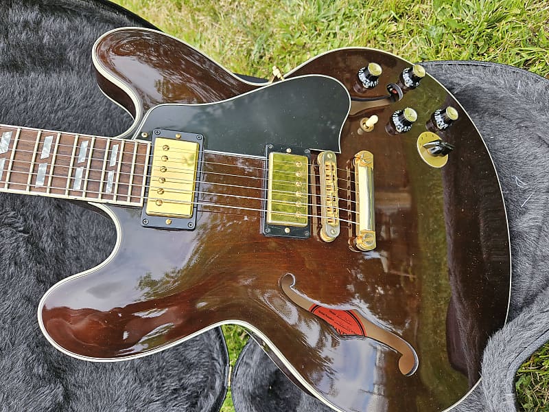 Gibson ES-345 VOS Stereo Custom Shop 2010 - Walnut Brown | Reverb