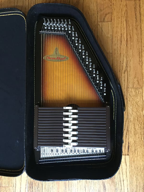 ChromAharp Autoharp & Case by Rhythm Band Inc - Excellent! | Reverb