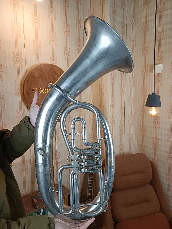 Vintage Original USSR Soviet Brass Musical Wind Instrument | Reverb
