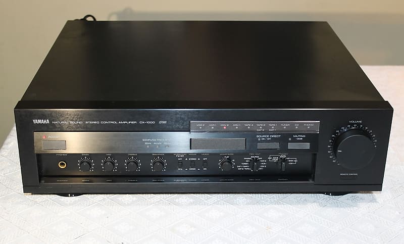 YAMHA CX-1000 Natural Sound Stereo Control Amplifier | Reverb