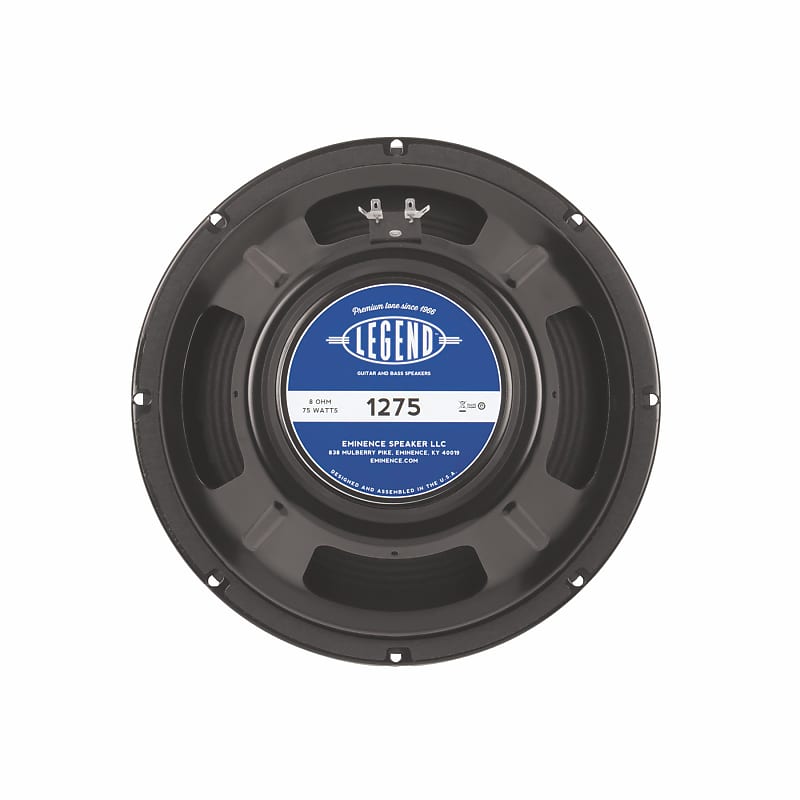 Eminence Legend 1275 75 Watts 8 Ohms 12" Guitar Speaker | Reverb