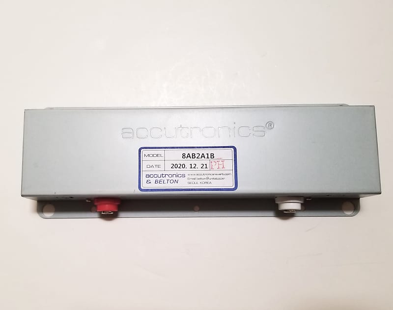 Accutronics 8AB2A1B Medium decay, 3-spring reverb tank | Reverb