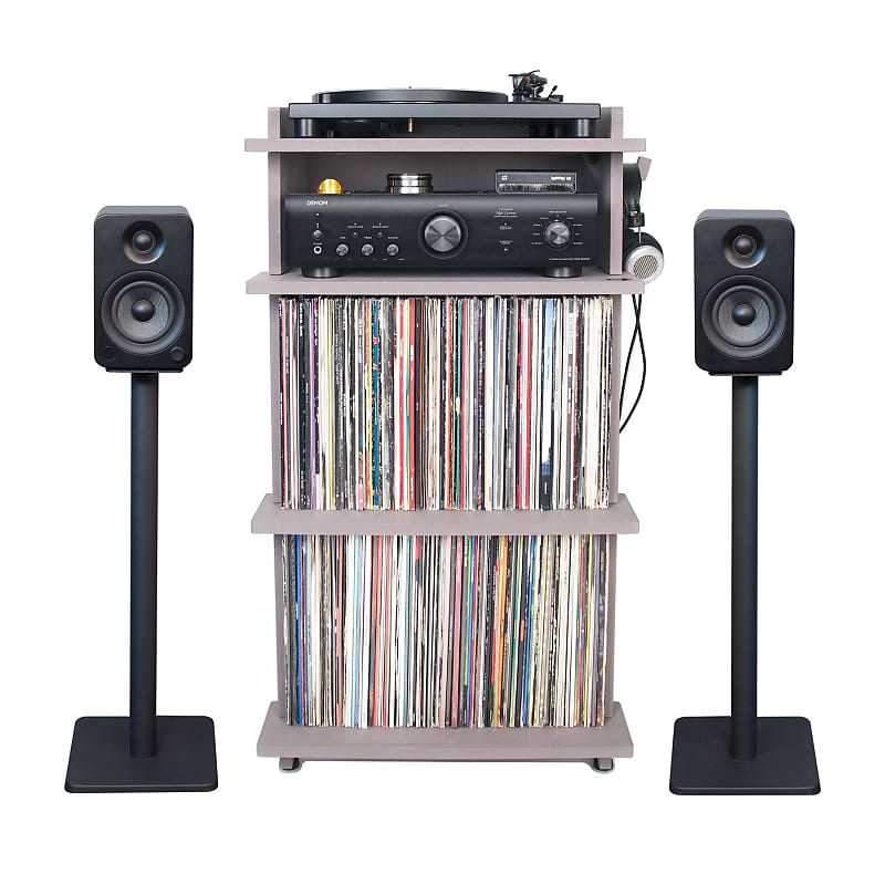 Line Phono: Turntable Stand / 26" Kanto Speaker Stands / | Reverb