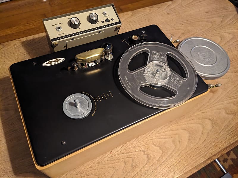 Heathkit TR-1A Reel to Reel Tape Machine / Solid State | Reverb