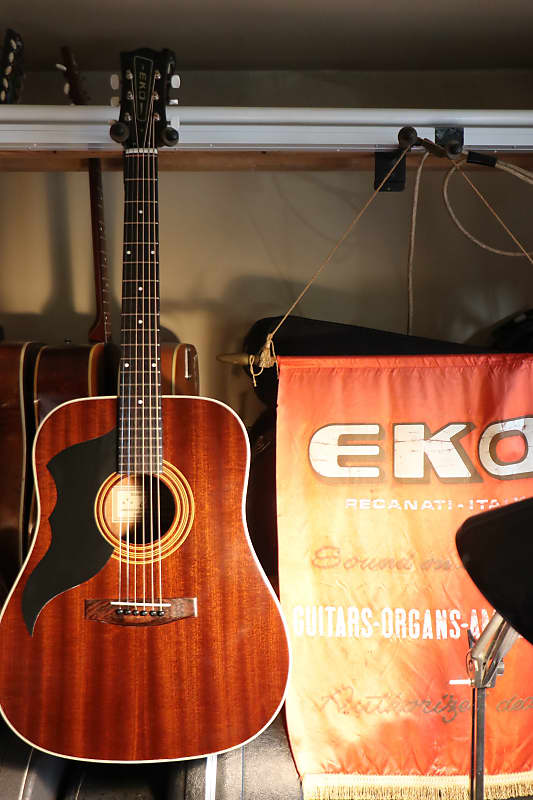 EKO RANGER VI Mahogany (LEFTY!) 1983 + Professionally | Reverb