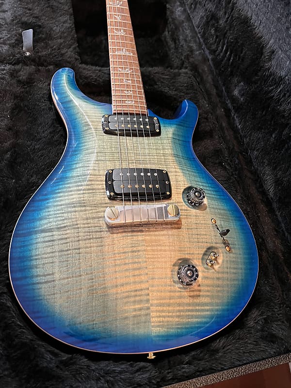 PRS 408 MT 2012 Blue Fade 10 Top | Reverb