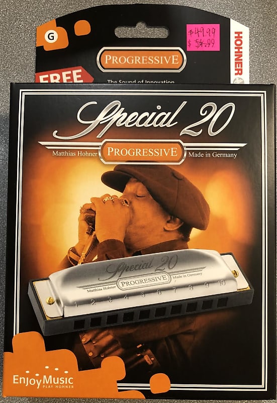 Hohner Hohner Special 20 Progressive Harmonica - Key of G | Reverb