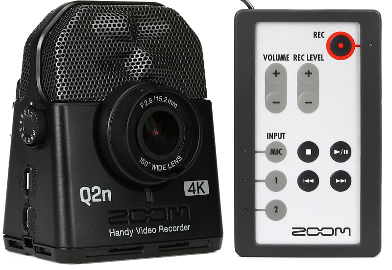 Zoom Q2n-4K Handy Video Recorder with XY Microphone Bundle | Reverb
