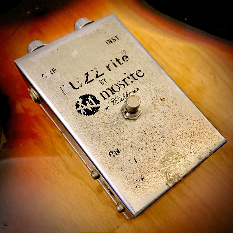 Mosrite Fuzz-rite 1965 Chrome original vintage USA fuzzrite | Reverb