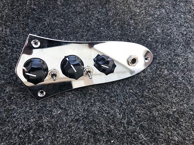Fender Jazz Bass Varitone Control Passive Switch Plate | Reverb