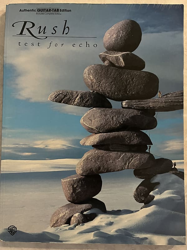Rush - Test For Echo - Guitar tab / tablature Book | Reverb