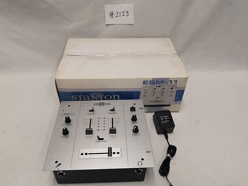 Stanton ESM-11 Professional Preamp DJ Mixer #2123 Good Used | Reverb