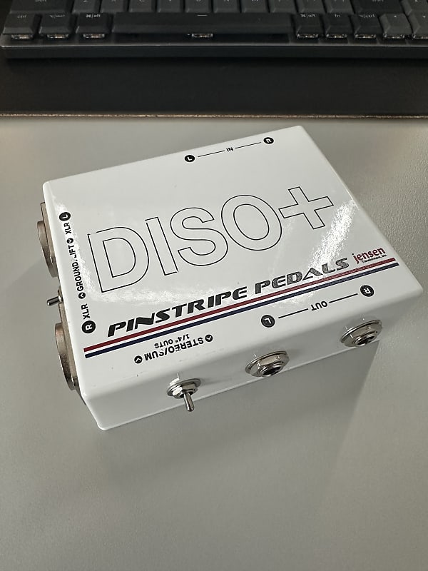 Pinstripe Pedals DISO+ (with polarity switch) | Reverb