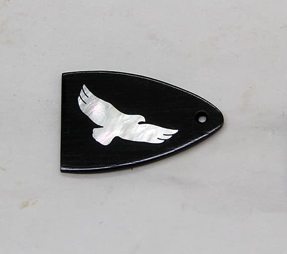 Truss Rod Cover with Eagle Silhouette Inlay 01 will fit PRS | Reverb