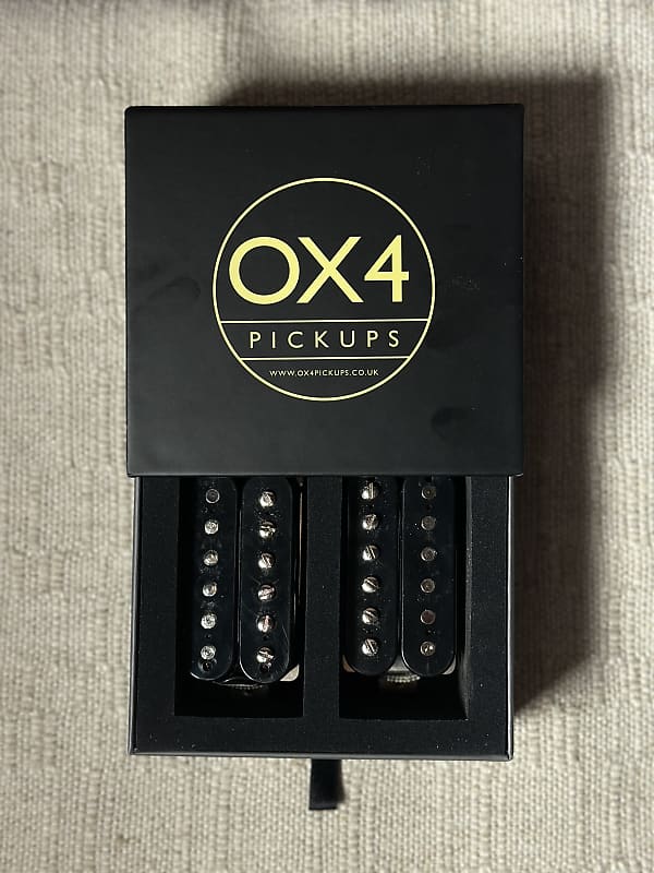 OX4 Hot Duane Humbucker Pickups Set - Black | Reverb